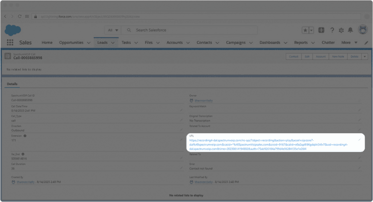 Integrations | SpectrumVoIP